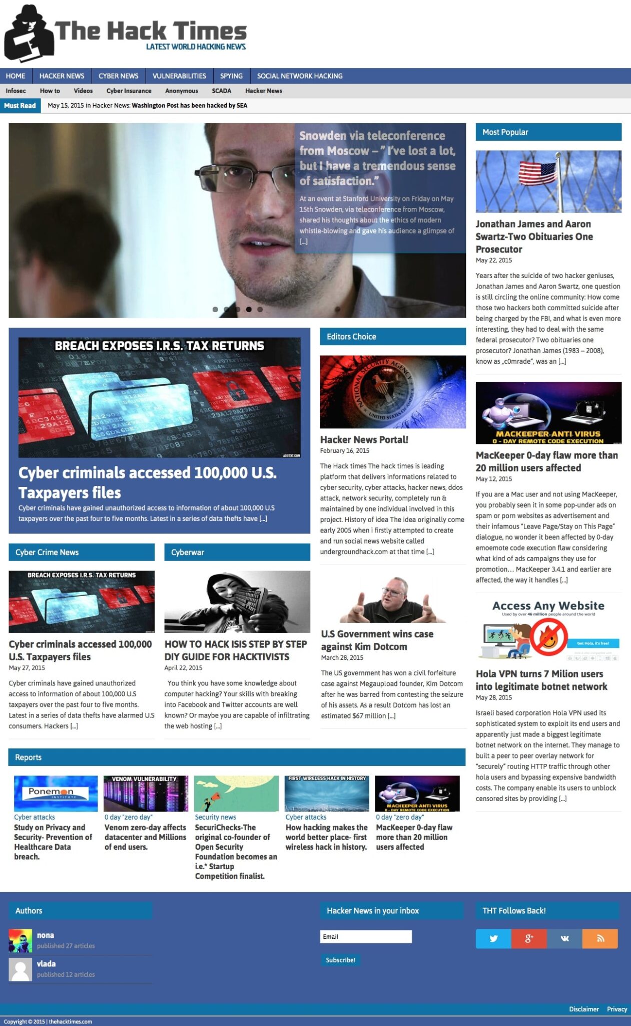 The hack times – MH Themes