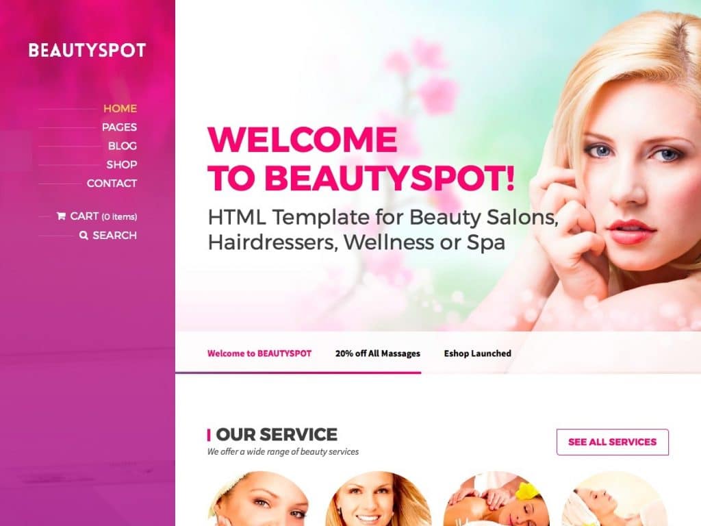 BeautySpot - Beauty Business WordPress Theme | WordPress Themes Directory